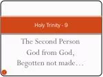 PPT - The Holy Trinity PowerPoint Presentation, free download - ID:2481955