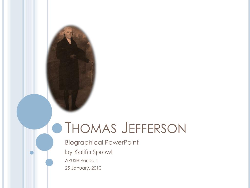 PPT - Thomas Jefferson PowerPoint Presentation, free download - ID:2107447