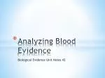 PPT - Blood and Blood Evidence PowerPoint Presentation, free download ...