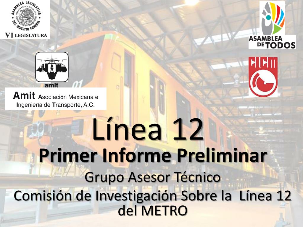 PPT - Línea 12 PowerPoint Presentation, free download - ID:2108168