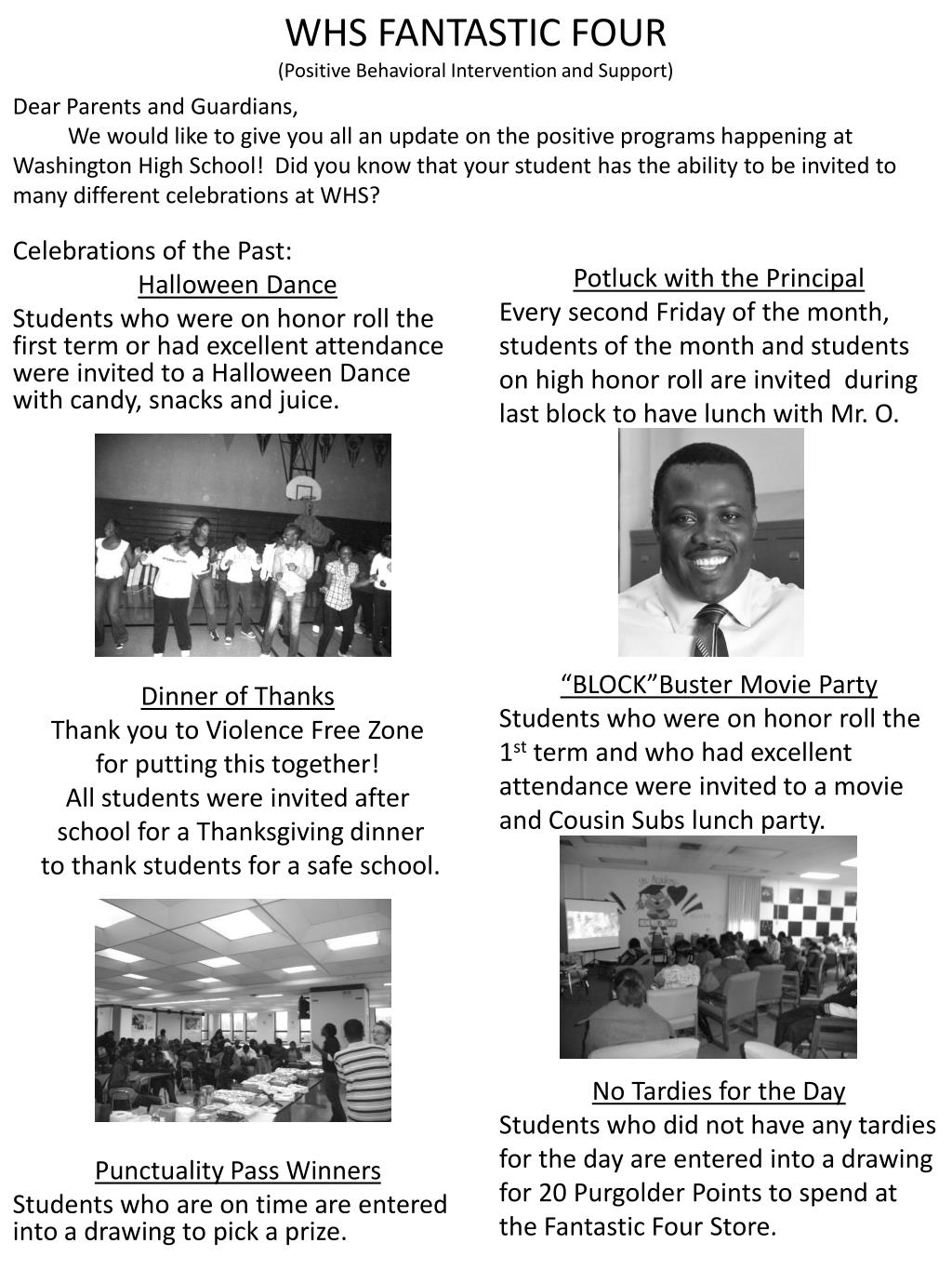 PPT - Potluck with the Principal PowerPoint Presentation, free download ...