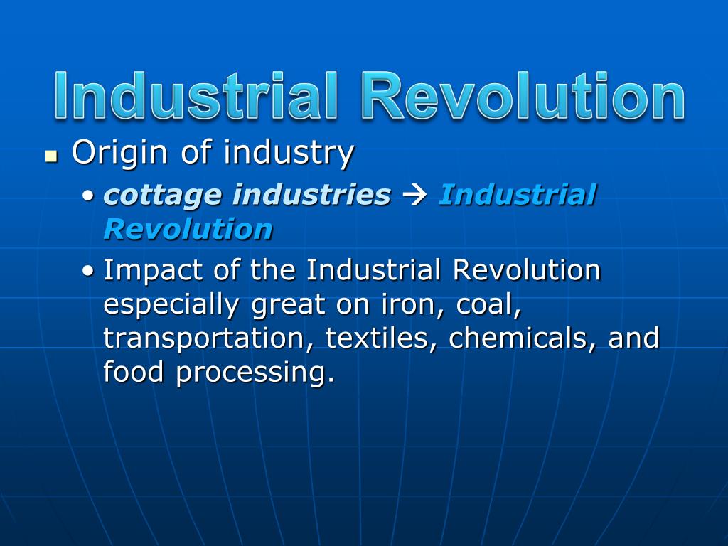 PPT - Industrial Revolution PowerPoint Presentation, free download - ID ...