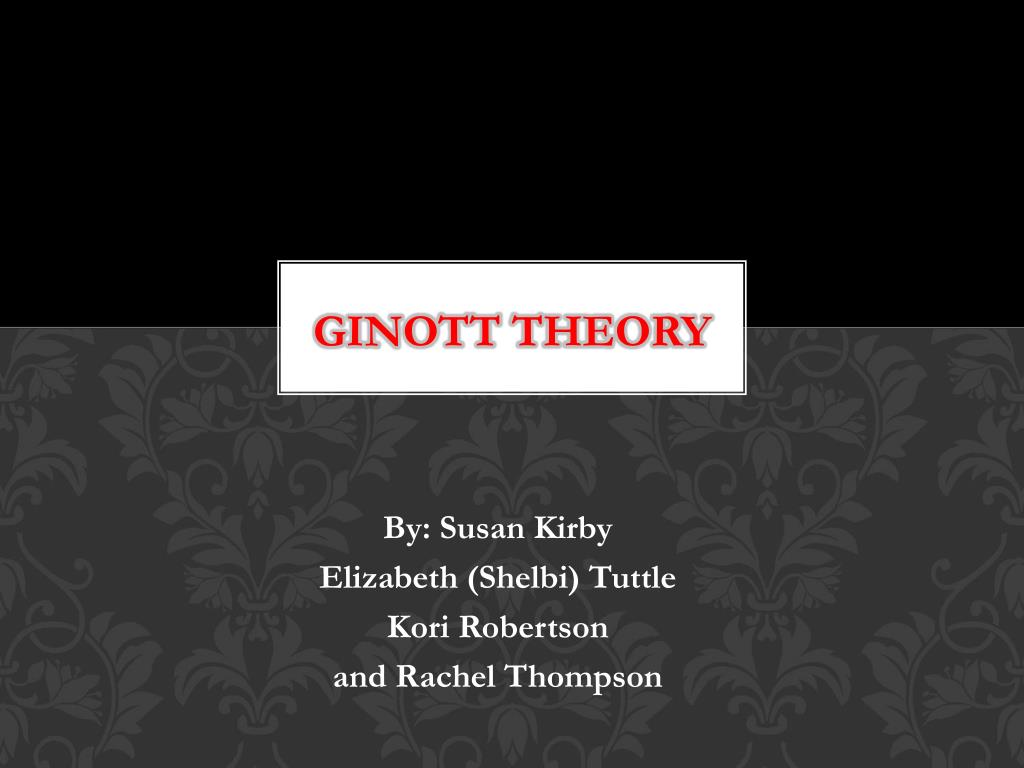 PPT - Ginott Theory PowerPoint Presentation, free download - ID:2111173