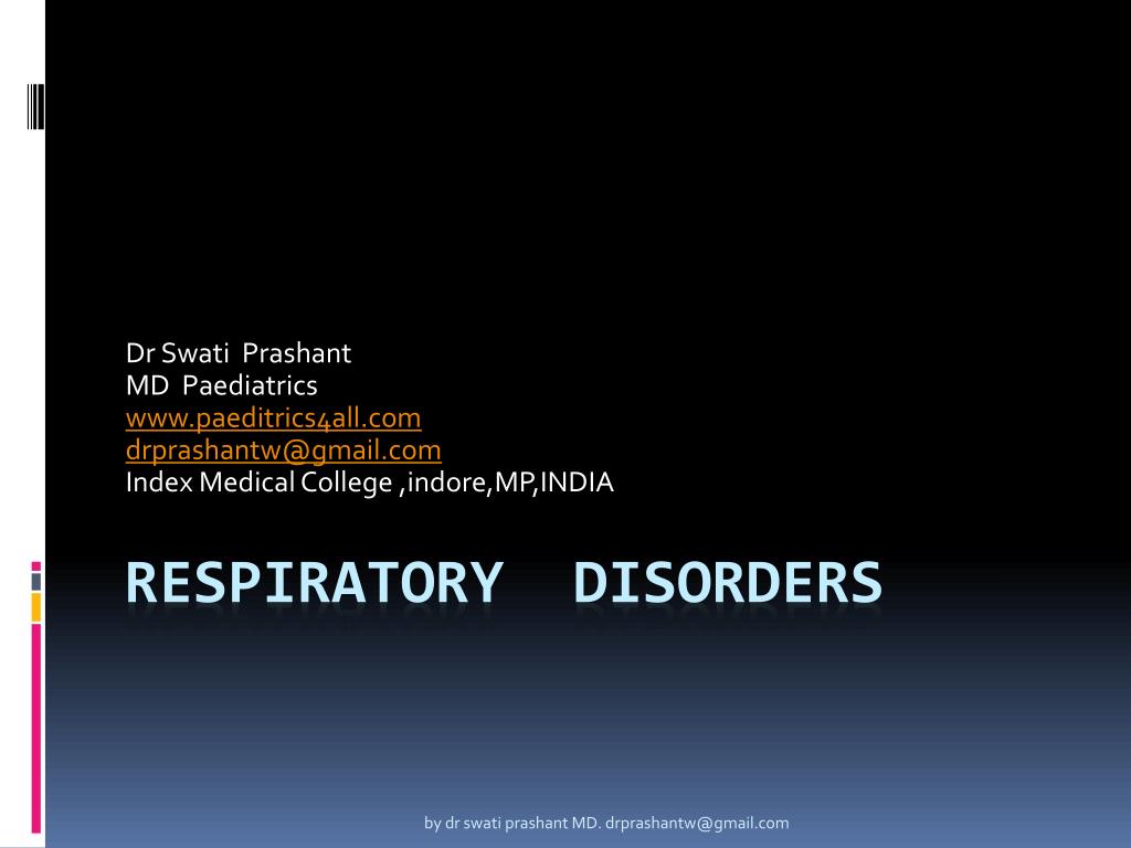 PPT - Respiratory Disorders PowerPoint Presentation, free download - ID ...