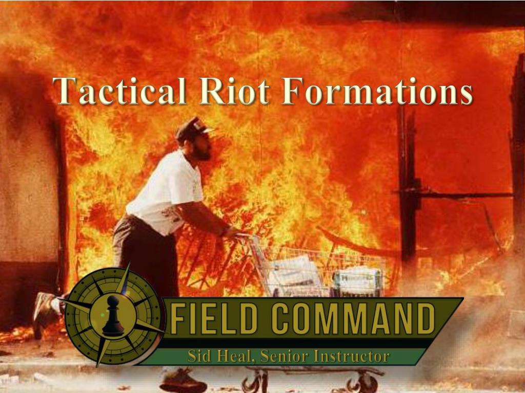 PPT - Tactical Riot Formations PowerPoint Presentation, free download ...