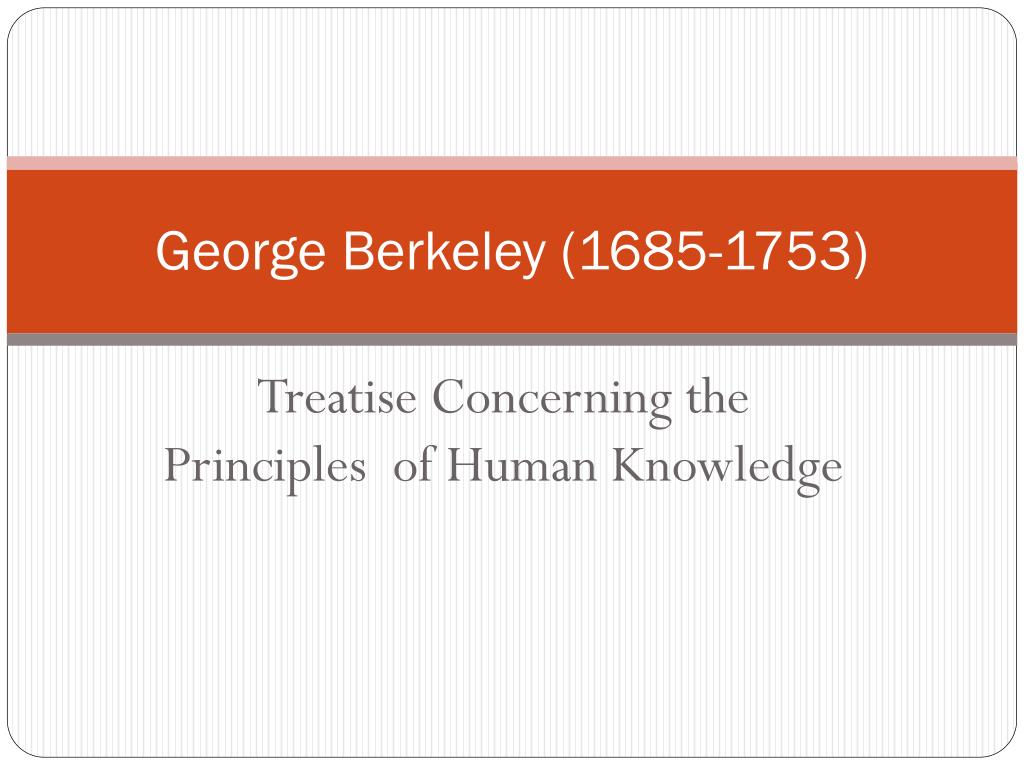 PPT - George Berkeley (1685-1753) PowerPoint Presentation, free ...