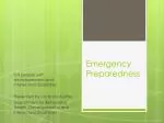 PPT - EMERGENCY Preparedness TRAINING PowerPoint Presentation, free ...