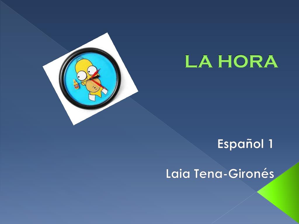 PPT - LA HORA PowerPoint Presentation, free download - ID:2113679
