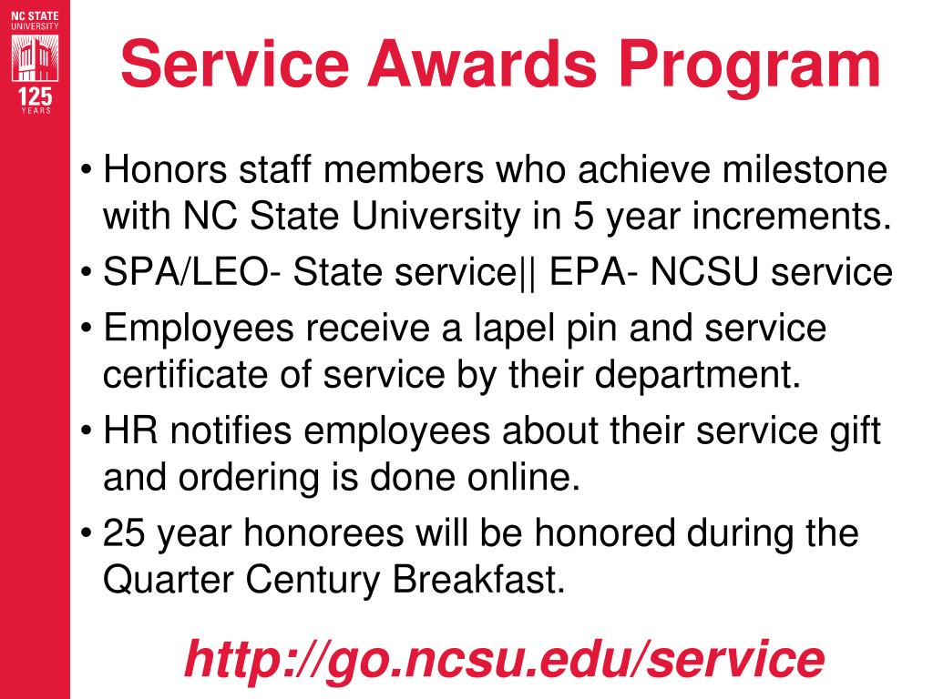 PPT - Service Awards Program PowerPoint Presentation, free download ...