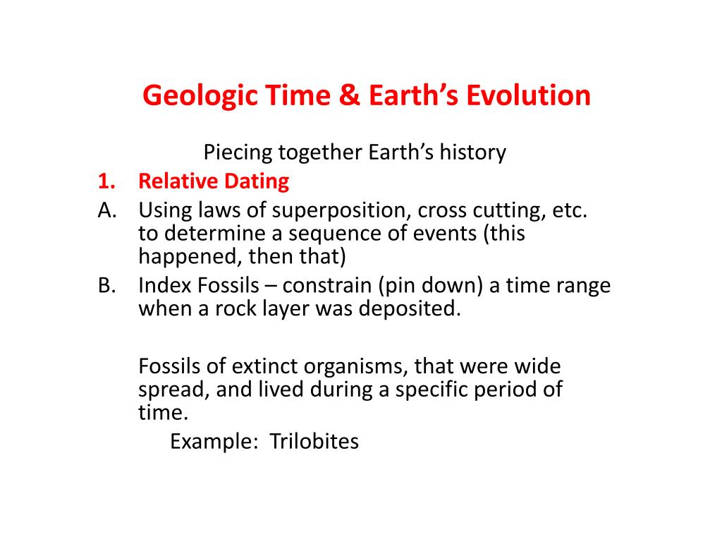PPT - Geologic Time & Earth’s Evolution PowerPoint Presentation - ID ...