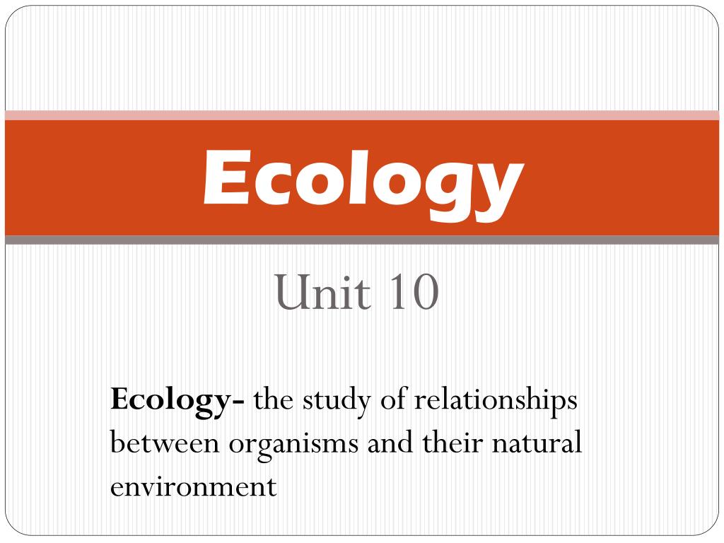 PPT - Ecology PowerPoint Presentation, free download - ID:2114885