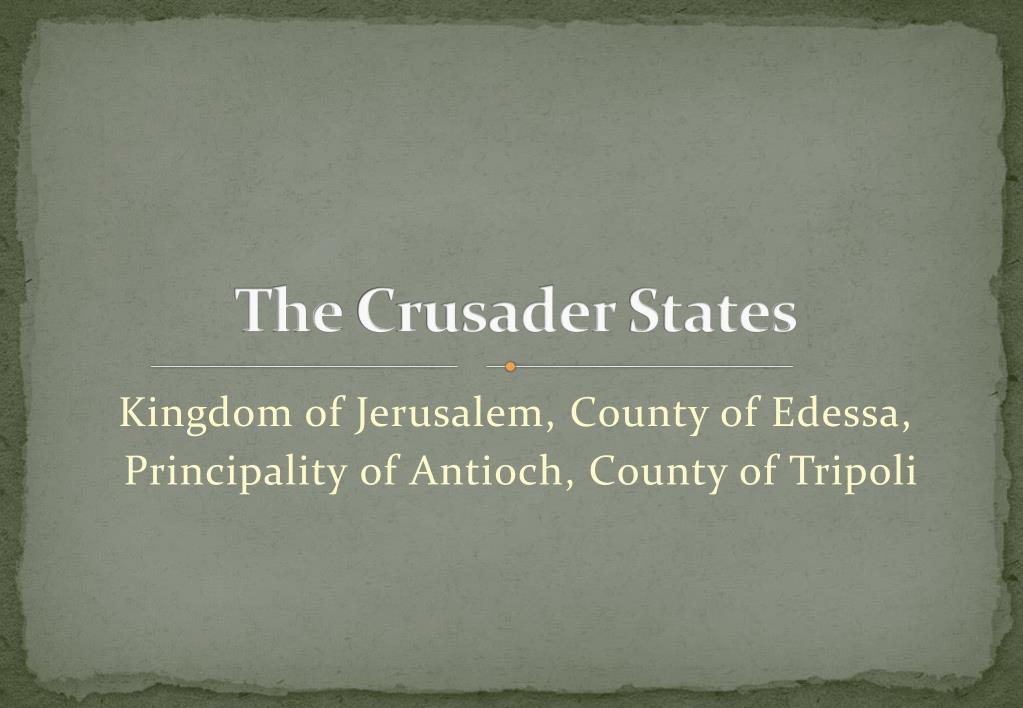 PPT - The Crusader States PowerPoint Presentation, free download - ID ...