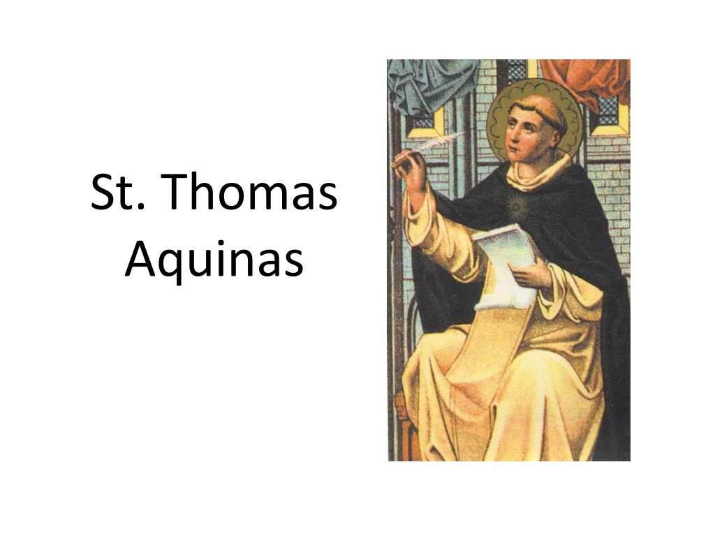 PPT - St. Thomas Aquinas PowerPoint Presentation, free download - ID:2118715