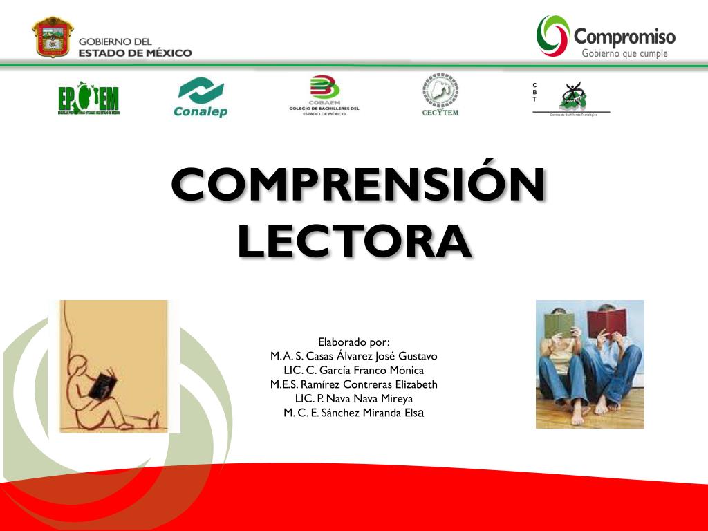 PPT - COMPRENSIÓN LECTORA PowerPoint Presentation, free download - ID ...