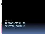 PPT - Introduction to Crystallography and Mineral Crystal Systems ...