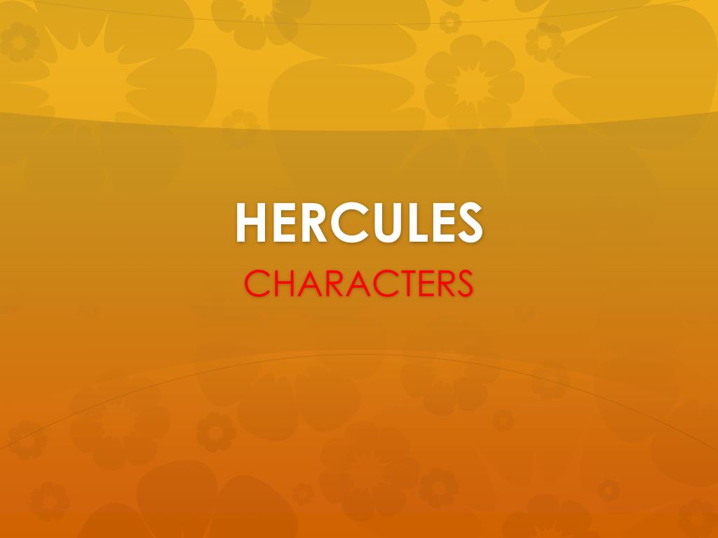 PPT - HERCULES PowerPoint Presentation, free download - ID:2120968