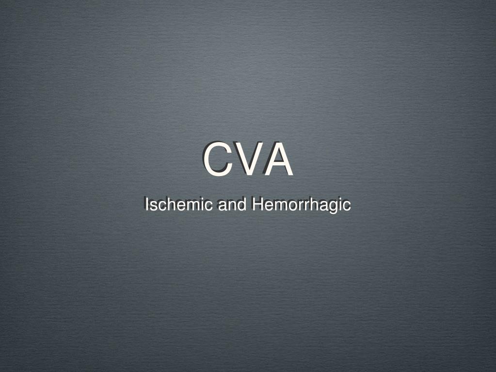 PPT - CVA PowerPoint Presentation, free download - ID:2121921