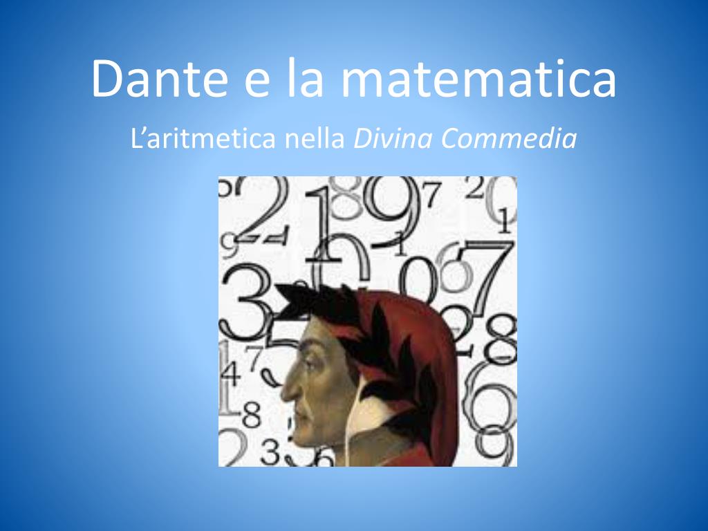 PPT - Dante e la matematica PowerPoint Presentation, free download - ID ...