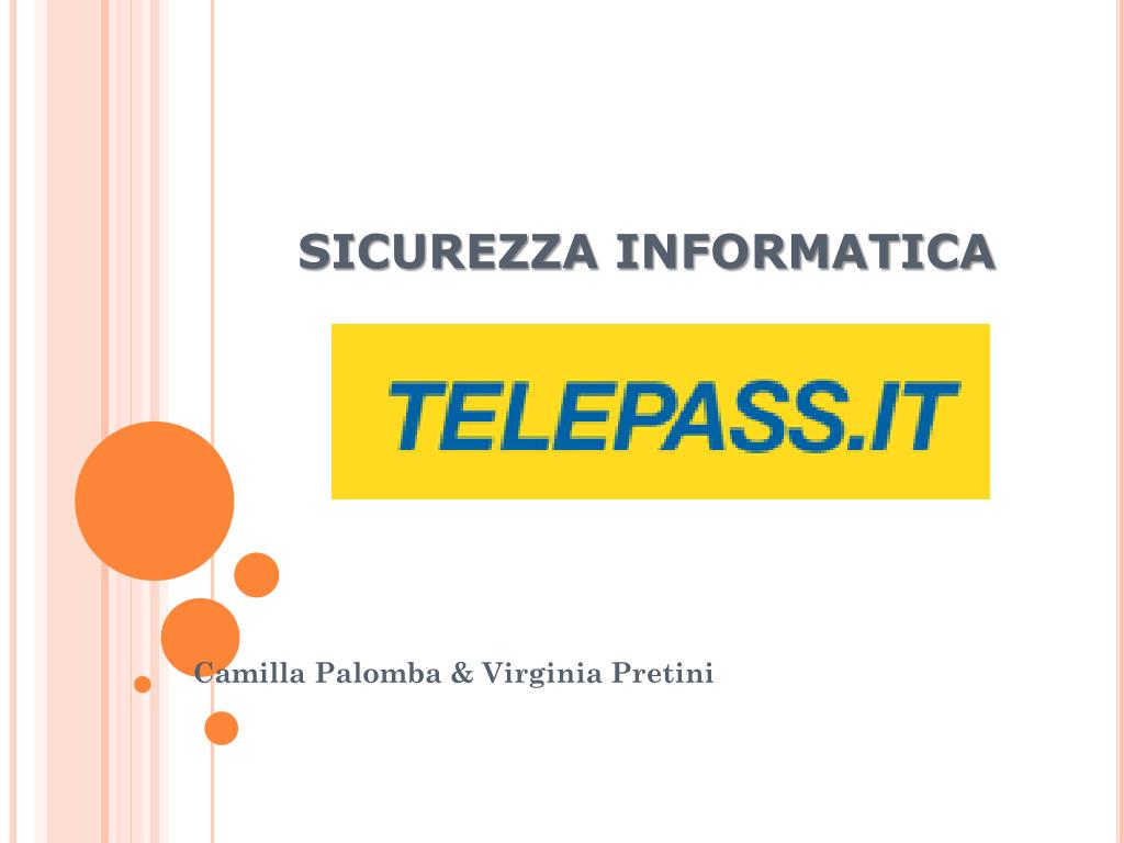 PPT - SICUREZZA INFORMATICA PowerPoint Presentation, free download - ID ...