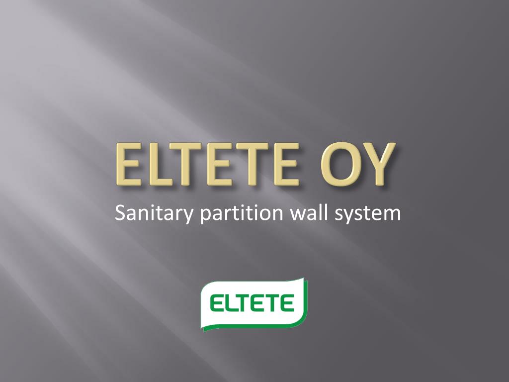 PPT - ELTETE OY PowerPoint Presentation, free download - ID:2127016