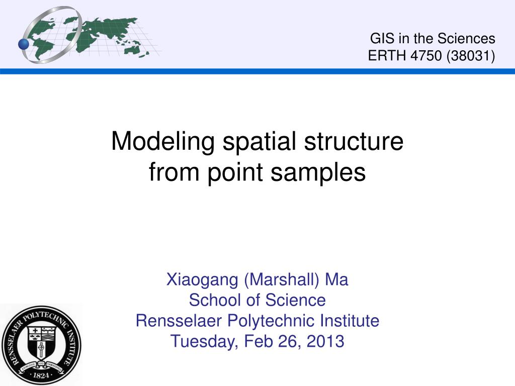 PPT - Modeling spatial structure from point samples PowerPoint ...