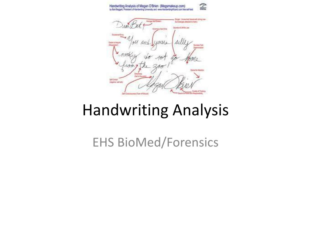 PPT - Handwriting Analysis PowerPoint Presentation, free download - ID ...