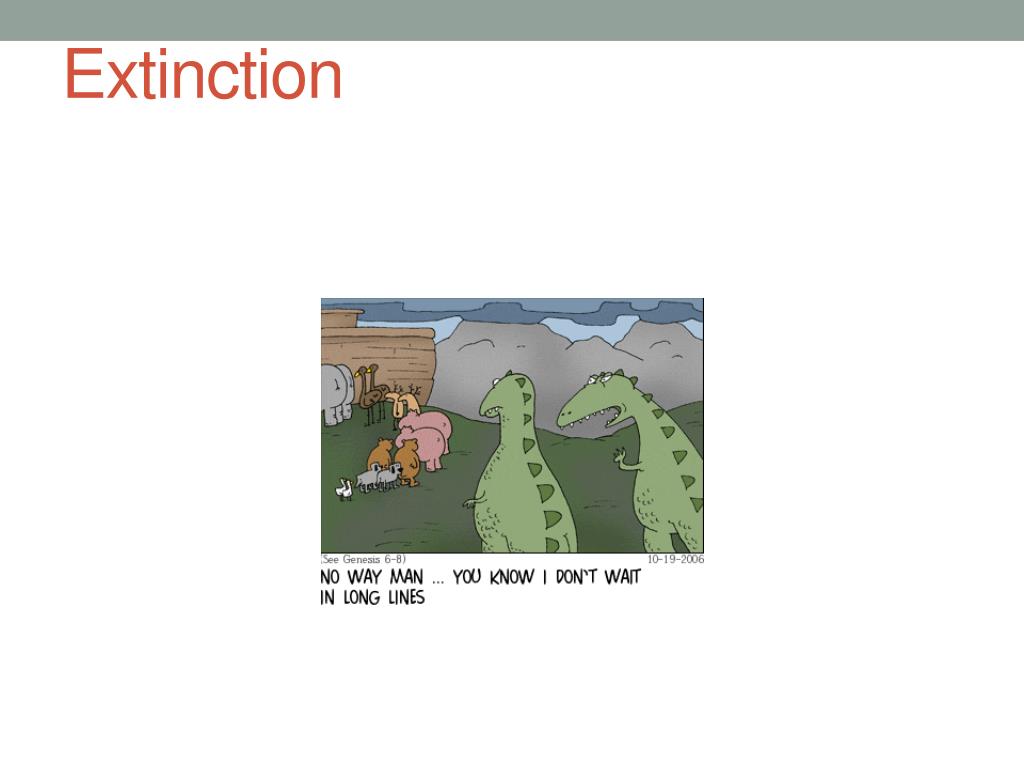 PPT - Extinction PowerPoint Presentation, free download - ID:2128898