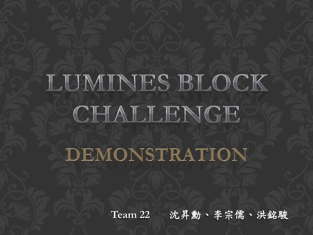PPT - Lumines Block Challenge PowerPoint Presentation, free download ...