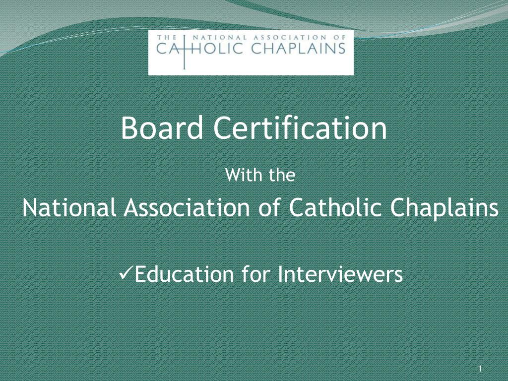 PPT - Board Certification PowerPoint Presentation, free download - ID ...