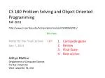PPT - Object-Oriented Programming and Problem Solving PowerPoint Presentation - ID:9544443