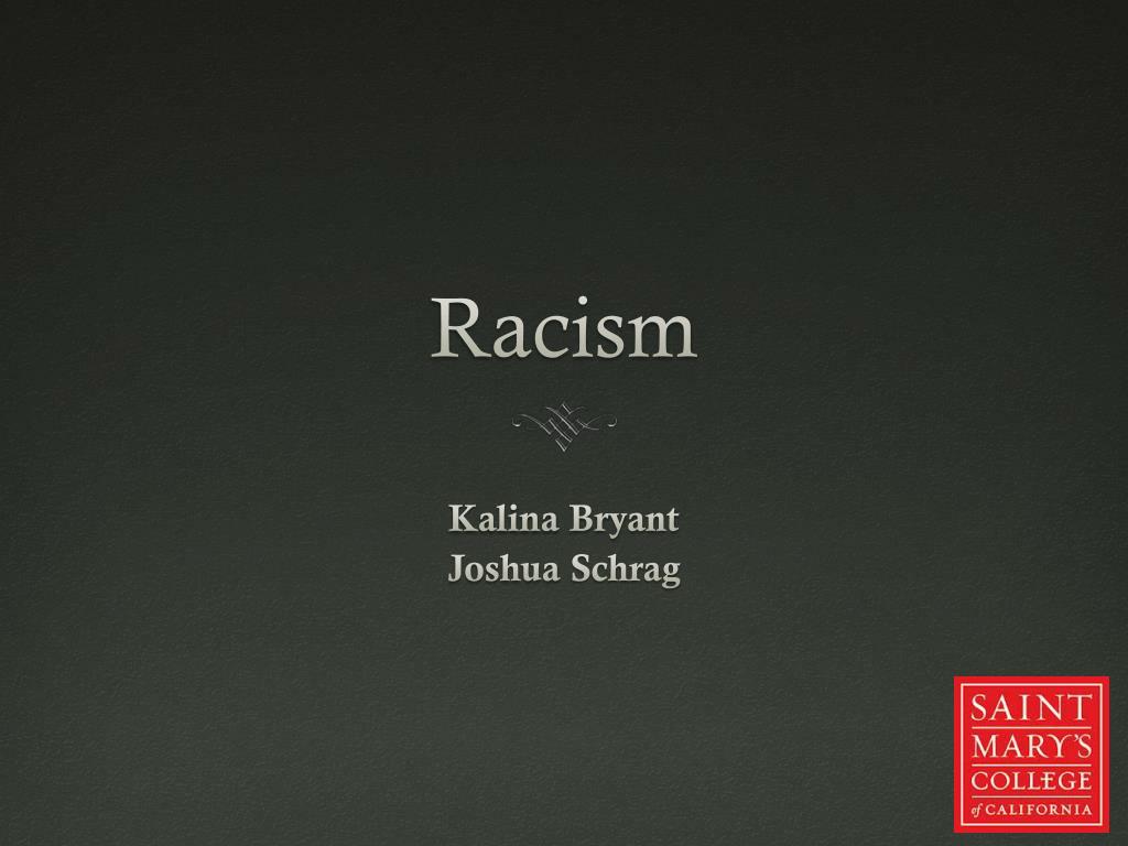 PPT - Racism PowerPoint Presentation, free download - ID:2130273
