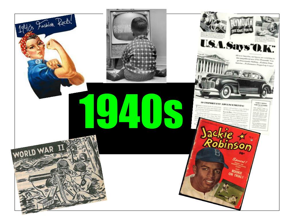 PPT - 1940s PowerPoint Presentation, free download - ID:2130285