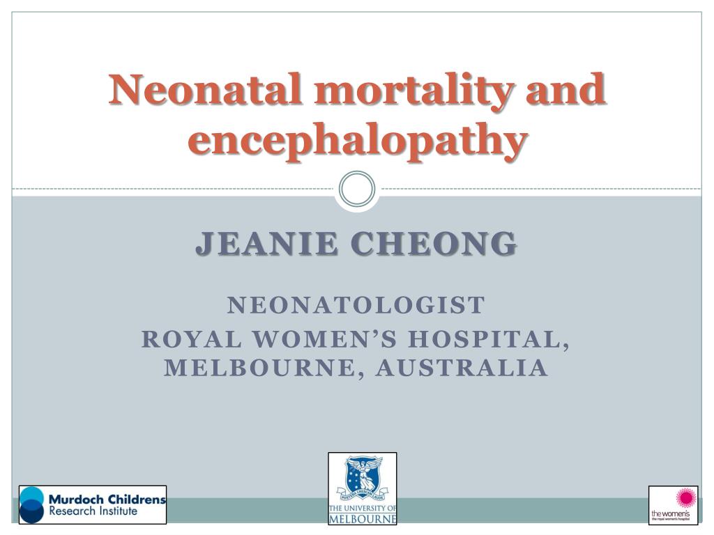 PPT - Neonatal mortality and encephalopathy PowerPoint Presentation ...