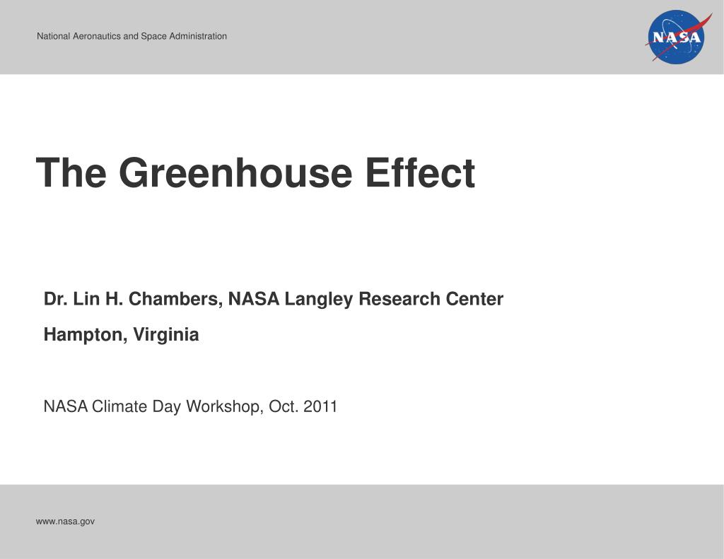 PPT - The Greenhouse Effect PowerPoint Presentation, free download - ID ...