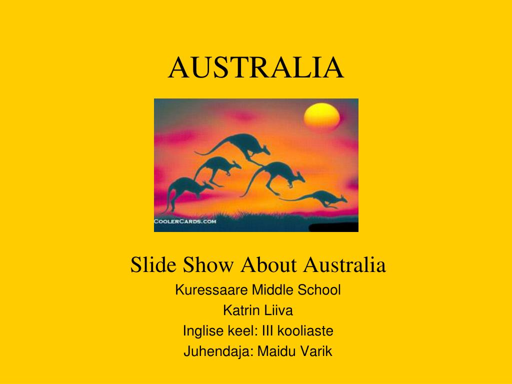 PPT - AUSTRALIA PowerPoint Presentation, free download - ID:2132585