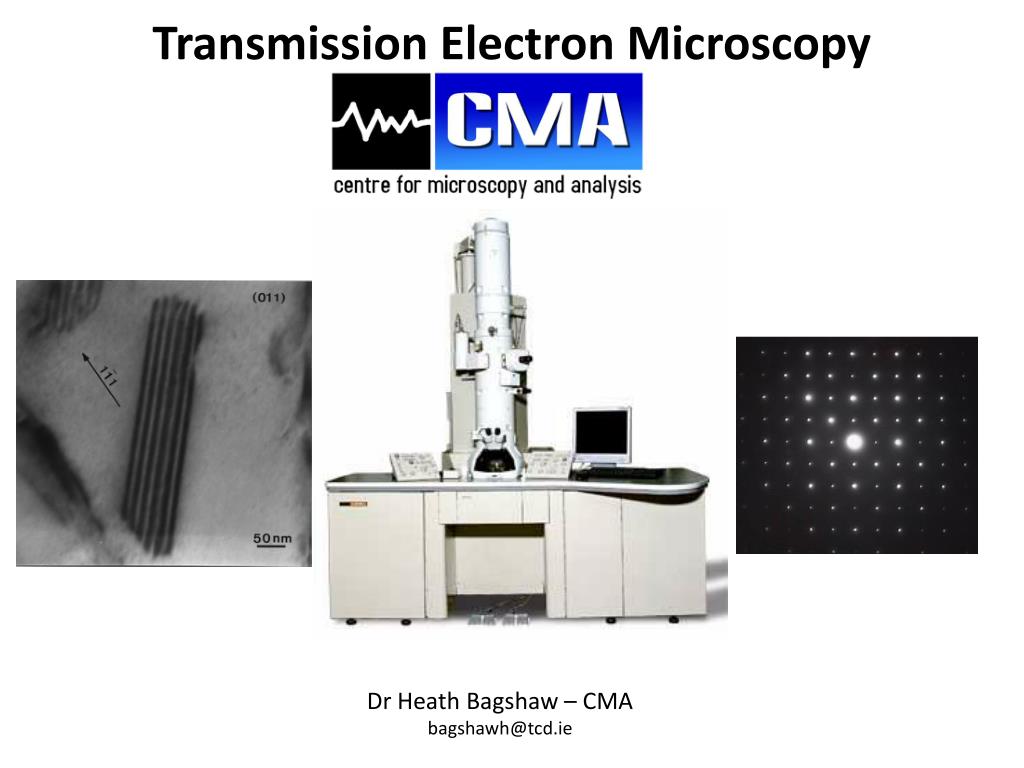 PPT - Transmission Electron Microscopy PowerPoint Presentation, free ...