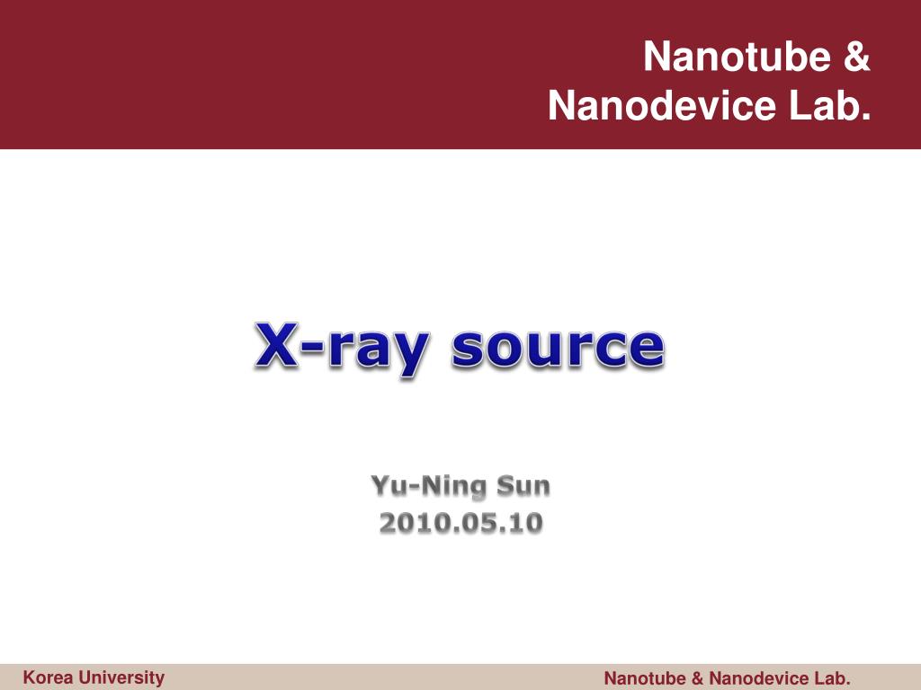 PPT - X-ray source PowerPoint Presentation, free download - ID:2133035