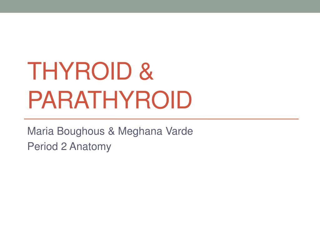 PPT - Thyroid & Parathyroid PowerPoint Presentation, free download - ID ...