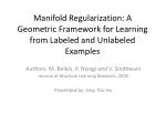 PPT - Manifold learning: Locally Linear Embedding PowerPoint ...