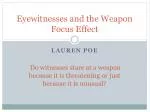 PPT - The Testimony Of Eyewitnesses PowerPoint Presentation, free ...