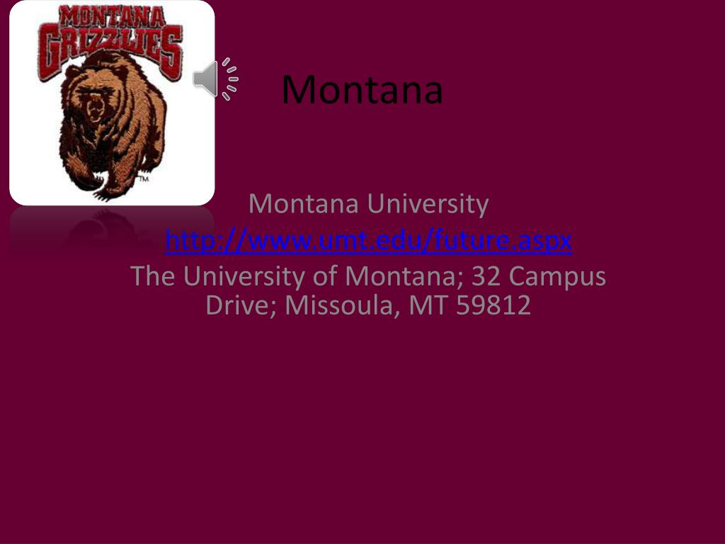 PPT - Montana PowerPoint Presentation, free download - ID:2136292