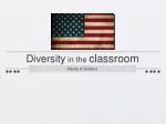 PPT - Diversity and Differentiation in the Classroom Chapter 2 ...
