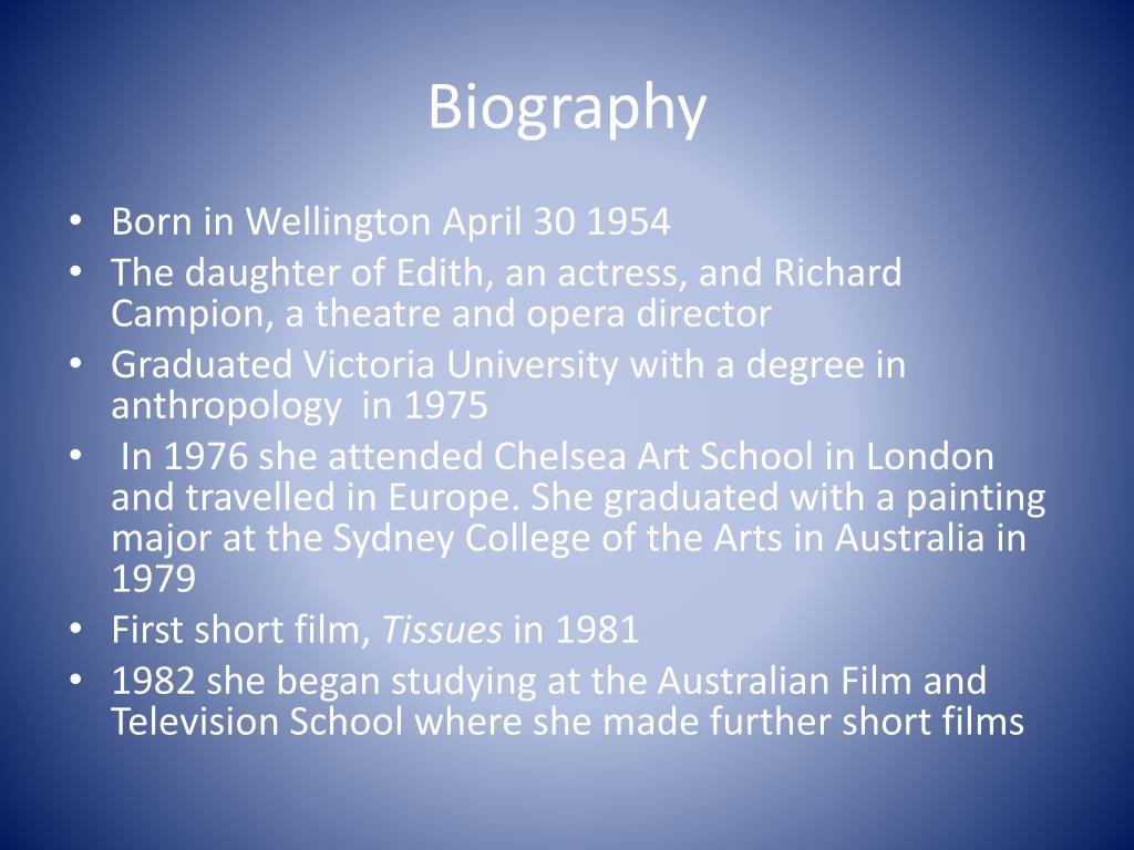 PPT - Biography PowerPoint Presentation, free download - ID:2136458