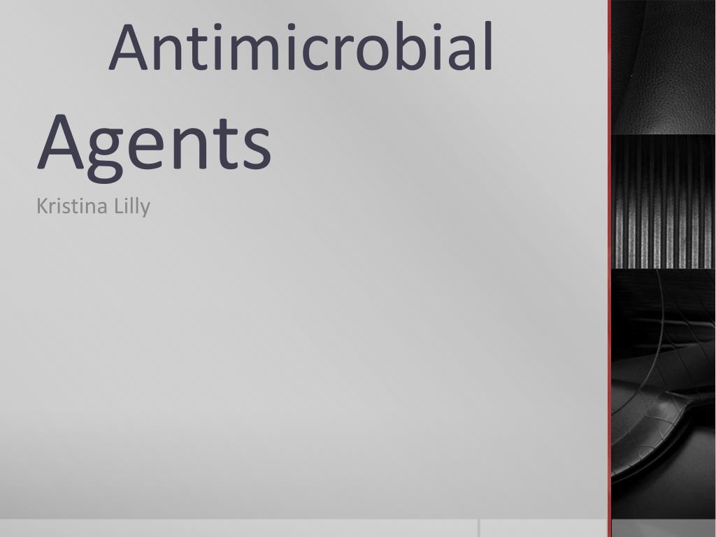 PPT - Antimicrobial Agents PowerPoint Presentation, free download - ID ...