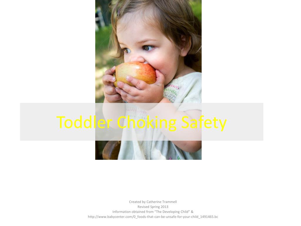 PPT - Toddler Choking Safety PowerPoint Presentation, free download ...