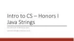 PPT - Strings in Java PowerPoint Presentation, free download - ID:9391280