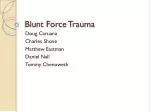 PPT - Blunt Chest Trauma PowerPoint Presentation, free download - ID ...