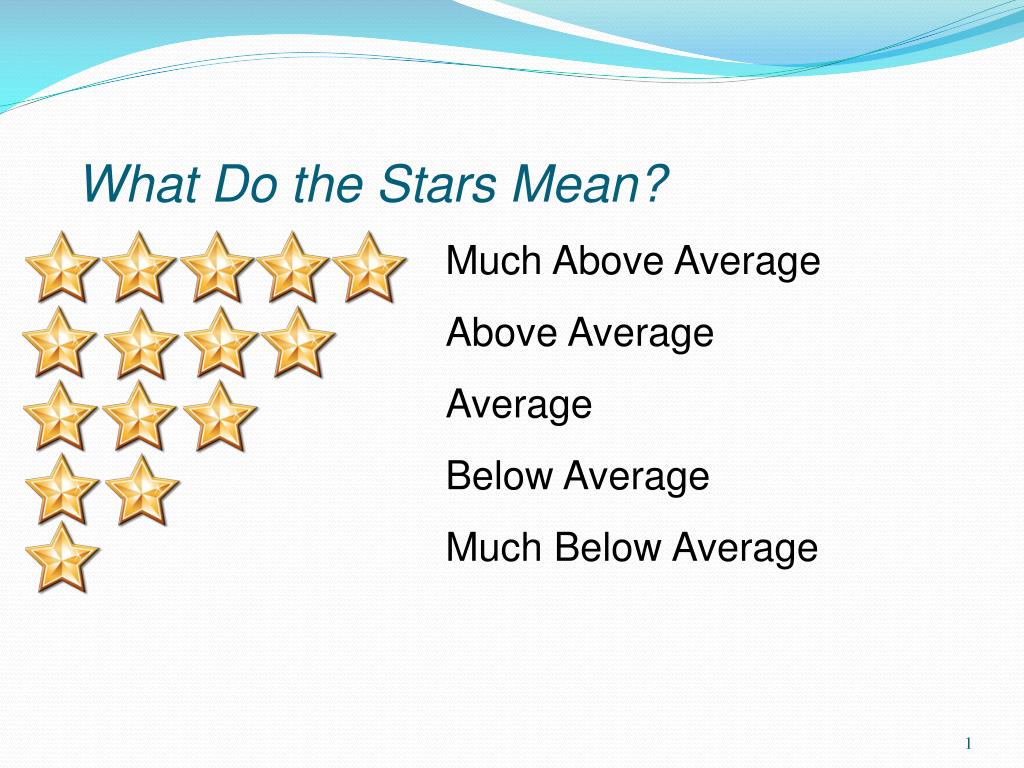 PPT - What Do the Stars Mean? PowerPoint Presentation, free download ...