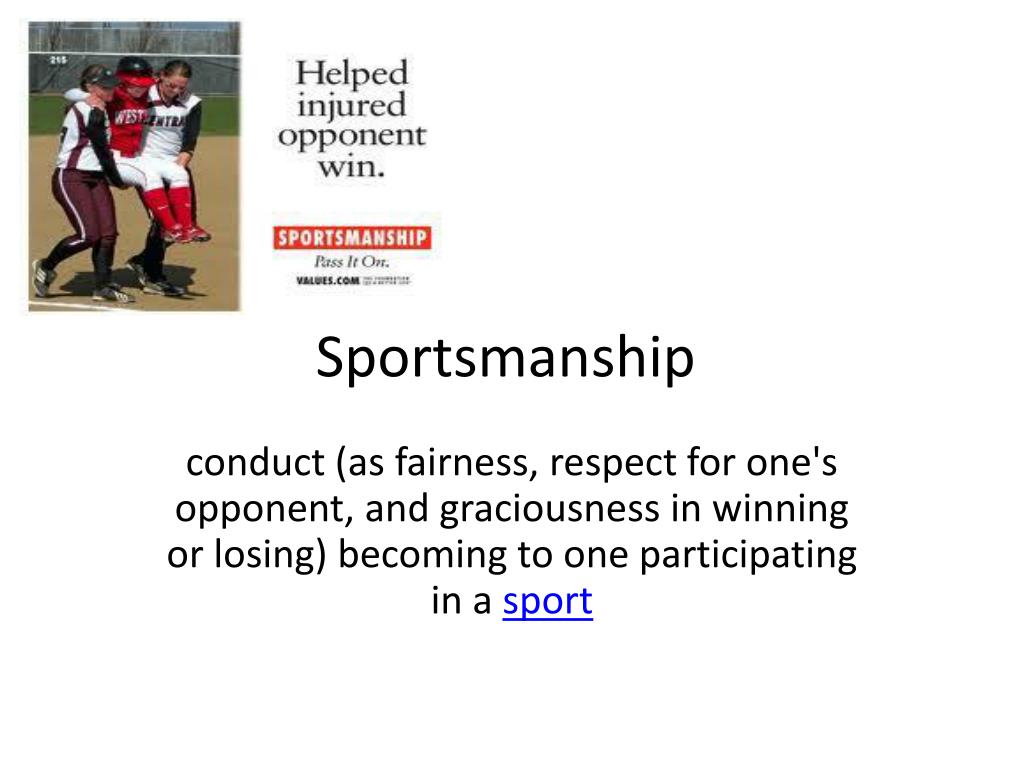PPT - Sportsmanship PowerPoint Presentation, free download - ID:2139289