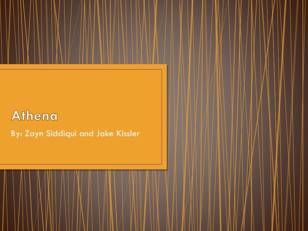 PPT - Athena PowerPoint Presentation, free download - ID:2141830